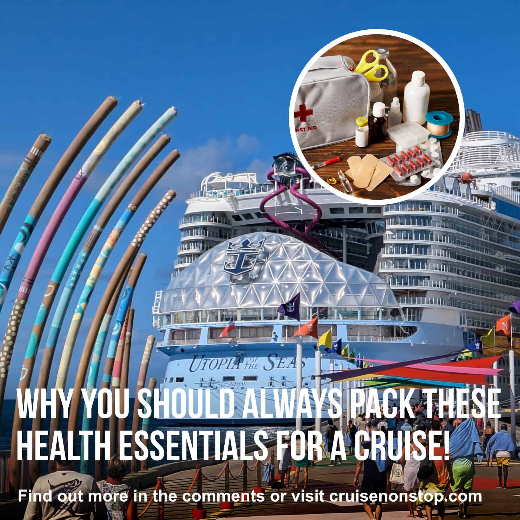 Why You Should Always Pack These Health Essentials For A Cruise